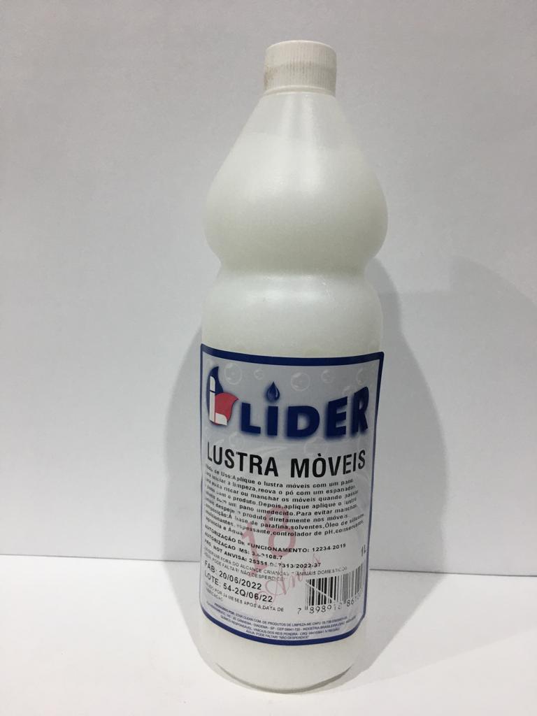 Líder - Lustralimp LUSTRA MOVEIS - 1 LT - Star Clean Distribuidora