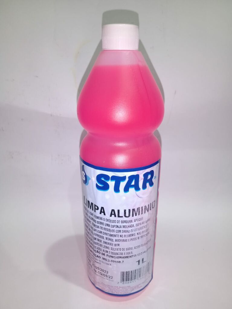 Star - Limpa Alumínio - 1L - Star Clean Distribuidora